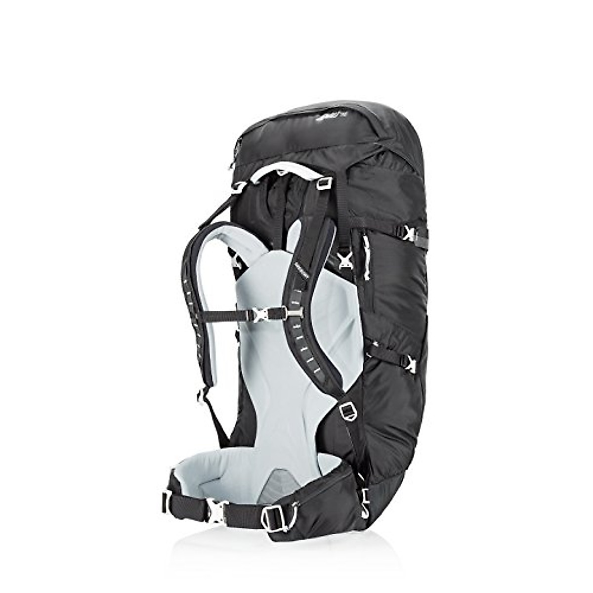 Gregory Mountain Products Denali 75 Liter Alpine Backpack, Basalt Black, Large