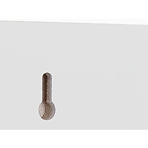 Kiera Grace Kieragrace Retro Set of 2 Count Floating-Shelves, White, 2