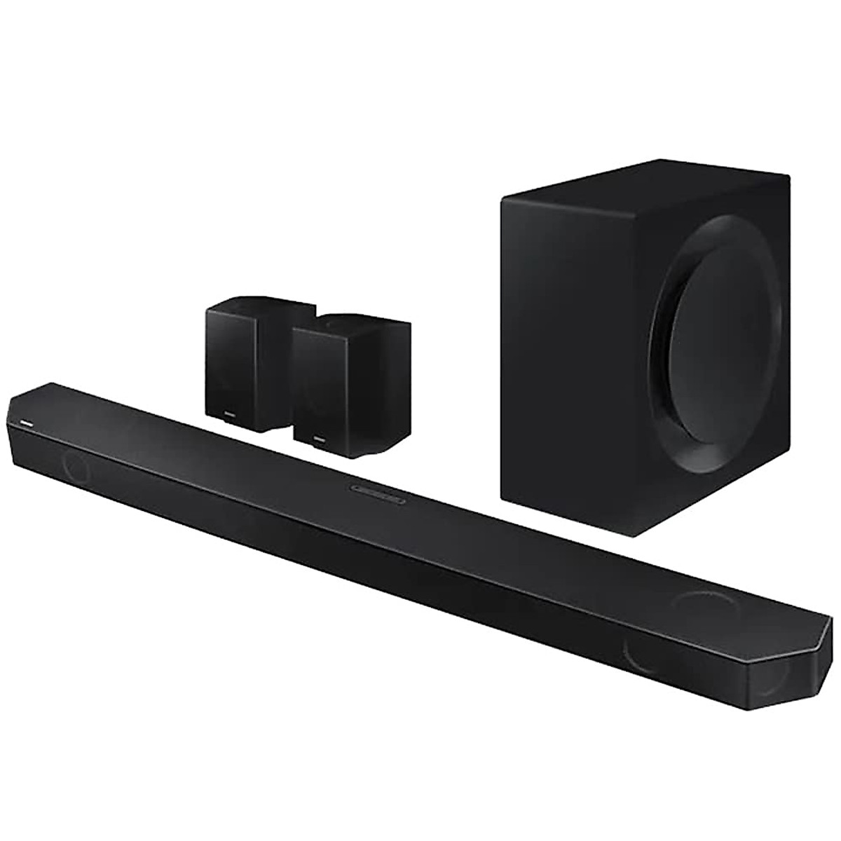 SAMSUNG HW-Q990B 11.1.4ch Soundbar w/Wireless Dolby Atmos/DTS:X and Rear Speakers, 2022 HW-Q990B/ZA Bundle with Sony RF400 Wireless Home Theater Headphones and 2 Deco Gear HDMI Cables