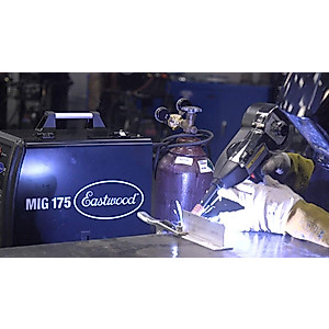 Eastwood Mig Spool Gun Metal Connector Push Pull Feeder Aluminum Welding Torch Gun 1 Lb Spool of .035 Wire