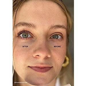 M2U NYC Voluminous Mascara, Tubing Mascara, Voluptuous Volume, Intense Length, Feathery Soft Full Lashes, Lengthening, No Flaking, No Smudging, No Clumping, Water Resistant, Black (0.06 FL Oz, Black)