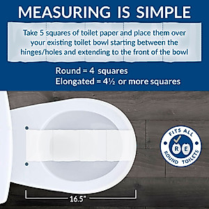 BEMIS 955SSCT 047 Commercial Heavy Duty Open Front Toilet Seat without Cover will Never Loosen & Reduce Call-backs, Round, Plastic, Black