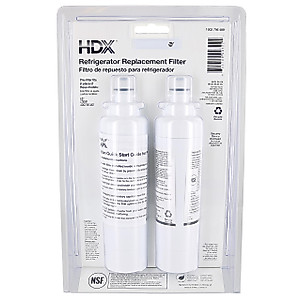 HDX FML-4 Replacement Water Filter / Purifier for LG Refrigerators (2 Pack)