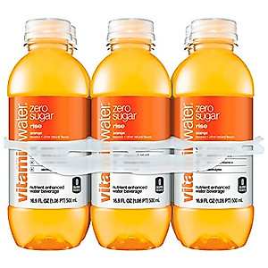 Vitaminwater Zero Rise Water, 16.9 Fl Oz (pack of 6)
