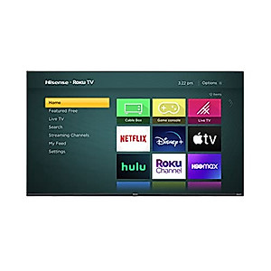 Hisense 50-Inch Class 4K UHD LED Smart TV Motion Rate 120 Gaming Mode Compatible with Alexa & Google Assistant + Free Wall Mount (No Stands) 50R6E4 (Renewed)