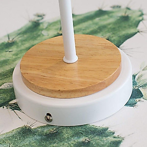 MIMMIC Wooden Wall Light Sconce with Cord E14 Base Contemporary Style Lamp Fixture for, Closet, Guest Room Hall Night Lighting Reading Lamp Cloth Shade Luminaire Decoration Luxury