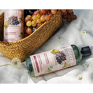 Itinera Tuscan Vineyards Gift Box with Volume & Curls Shampoo & Conditioner (2 x 12.51 fl oz) - For Curly Hair - Vegan Friendly - 95%+ Natural Origin Ingredients