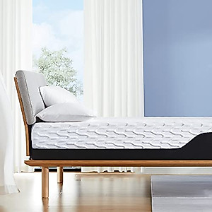 CHITA Twin Size Hybrid Mattress,11 Inch Cool Gel Fiberglass Free Hybrid Mattress, Medium Firm Mattress in a Box,CertiPUR-US Certified,10 Years Warranty