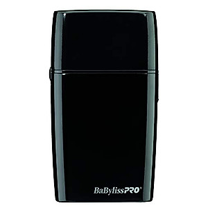 BabylissPRO Cordless Black Metal Double Foil Shaver
