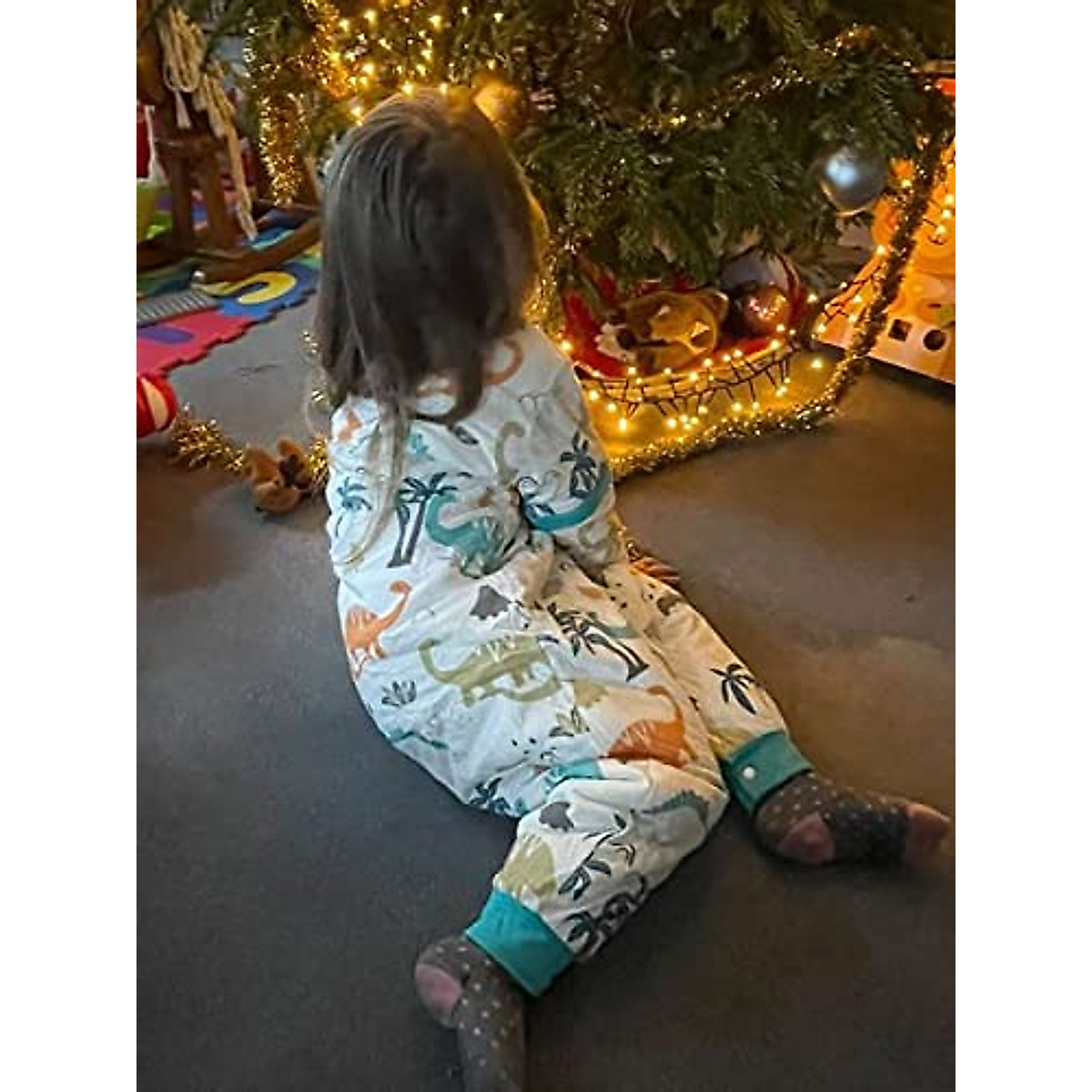 MooMoo Baby Sleep Sack Baby Sleeping Bag with Feet Winter Toddler Wearable Blanket with Legs Thicken 2.5 Tog Boy 12M-6T