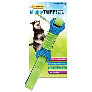 RHODE ISLAND TEXTILE 80622 Dental Bone Pet Toy, 13"