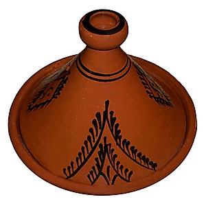 Cooking Tagine Pot Tajine Tangia Lead Free Terra Cotta Medium10"