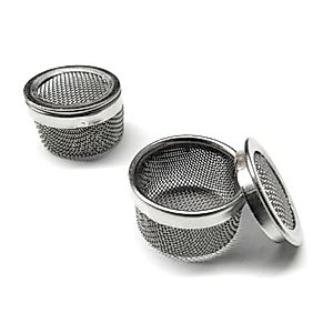 JTS Pack of 2 Mini Basket Ultrasonic Cleaner Small Parts Mesh Holder Cleaning and Holding