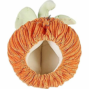 DIEWU Pet Winter Hanging Plush House Hammock Warm Bed Nest for Hamster Guinea Pig Hedgehog Chinchilla
