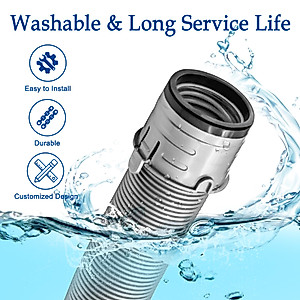 Replacement Vacuum Hose Compatible with Shark Navigator NV22 NV22L NV22T NV22LQ NV80 NV42 NV44 UV400 UV410 Vacuum Cleaner Accessories Replacement Part No.1114FC