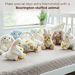 Bearington Downie & Duckie Plush Yellow Duck Stuffed Animal, Adorable, Soft and Cuddly, Great Gift for Kids of All Ages, Birthdays, Holidays, Easter and Special Occasions, 10.5 inches