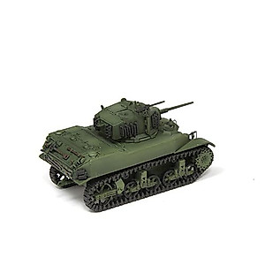 S-Model Chinese Army M5A1 Light Tank 1949 1/72 ABS Tank Pre-builded Model