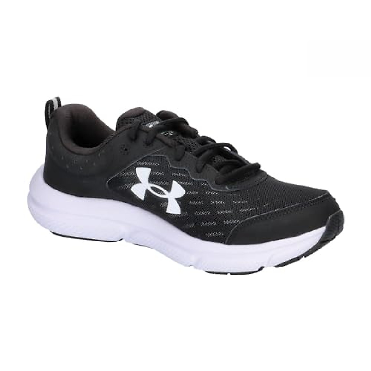 Under Armour Men's Charged Assert 10, (001) Black/Black/White, 13, US