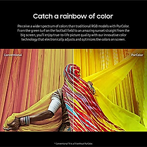 SAMSUNG 58-Inch Class Crystal UHD CU7000 Series PurColor, Object Tracking Sound Lite, Q-Symphony, 4K Upscaling, HDR, Gaming Hub, Smart TV with Alexa Built-in (UN58CU7000, 2023 Model)