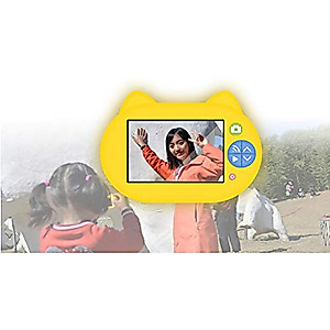 LKYBOA Children Mini Camera - Digital Owl Camera Smart Can Take Pictures （8.2x5.8x3.1cm） (Color : Pink)