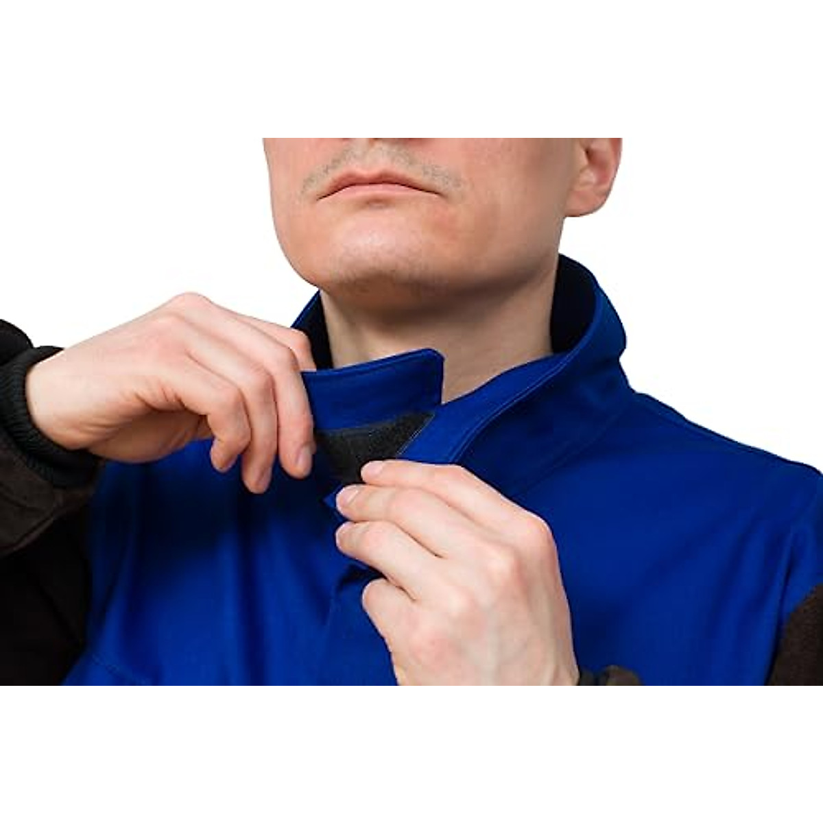 Waylander DVALIN Hybrid FR Leather Welding Jacket Flame Retardant Cotton Leather