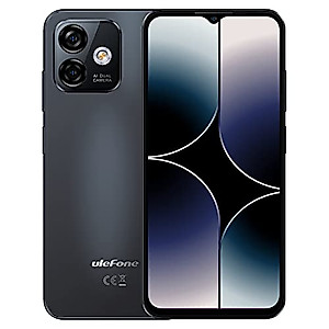 Ulefone Note 16 Pro | 2023 | Unlocked Cell Phone, Android 13, Octa-core 16GB + 256GB, 6.52" Screen Phones Unlocked, 50MP Dual Camera Mobile Phone, 4400 mAh, Dual 4G, Fingerprint Unlock, OTG, Black