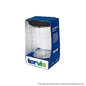 Tervis 1345088 Warner Brothers - Birds of Prey Harley Quinn Insulated Tumbler with Wrap and Red Lid, 16oz, Clear