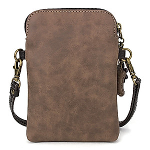 Chala Group Chala Corgi Cellphone Crossbody Handbag - Convertable Strap, Ivory