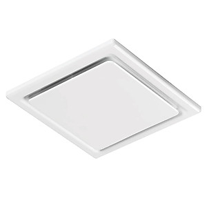 Homewerks 7140-110 Bathroom Fan Ceiling Mount Exhaust Ventilation, 2.5 Sones, 110 CFM, White