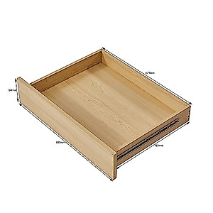 HomSof Multi-Functional Sofa Sleeper Ottoman Pull Out Drawer, Fold Out Couch Bed with Side Two-Tier Storage Rack, Light Gray