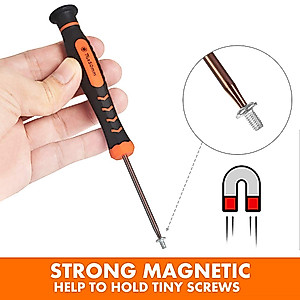 T15 Torx Security Screwdriver, TECKMAN Torx TR15 Screwdriver for Dishwasher and other Devices Repairs
