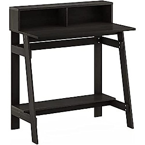 Furinno Simplistic a Frame Computer Desk, Espresso