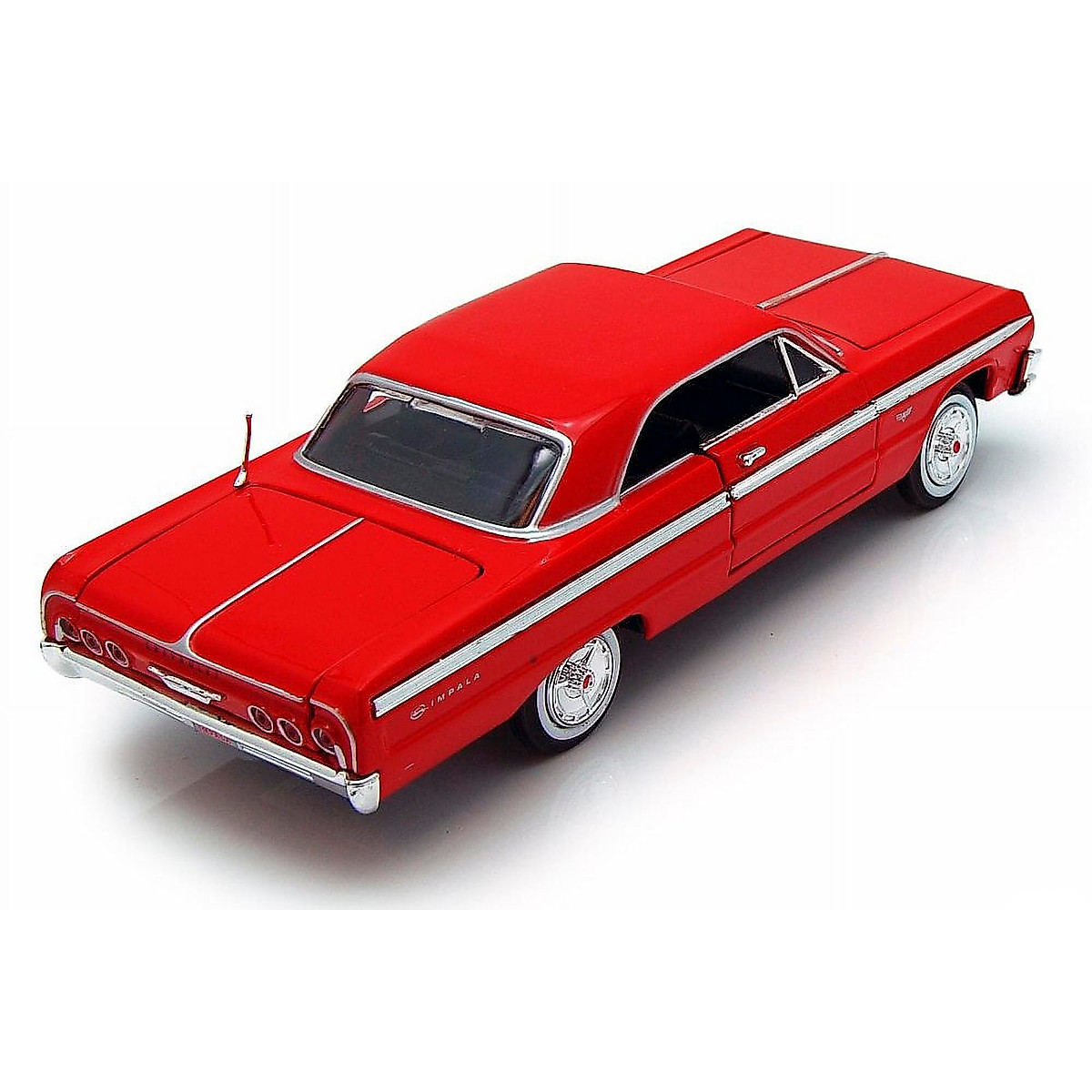1964 Impala Red 1/24 Diecast Model Car by Motormax