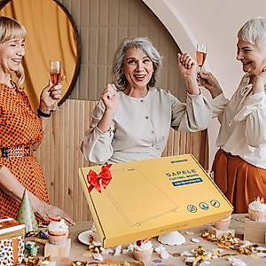 Brosisincorp Real Solid Sapele Wood Cutting Board One Piece No Glue Non Toxic All Whole Single Wood Butcher Block Thick Hard Wood Heavy Duty Edge Grain (X-large, 17.71"L*11.81"W*1.18"Th)