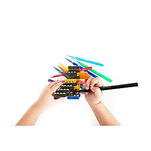 Eco-Bricks 3 in 1 Builds Bird - Earth-Friendly Kids Building Blocks - Create 3 Different Birds - Cockatiel, Toucan, Macawi