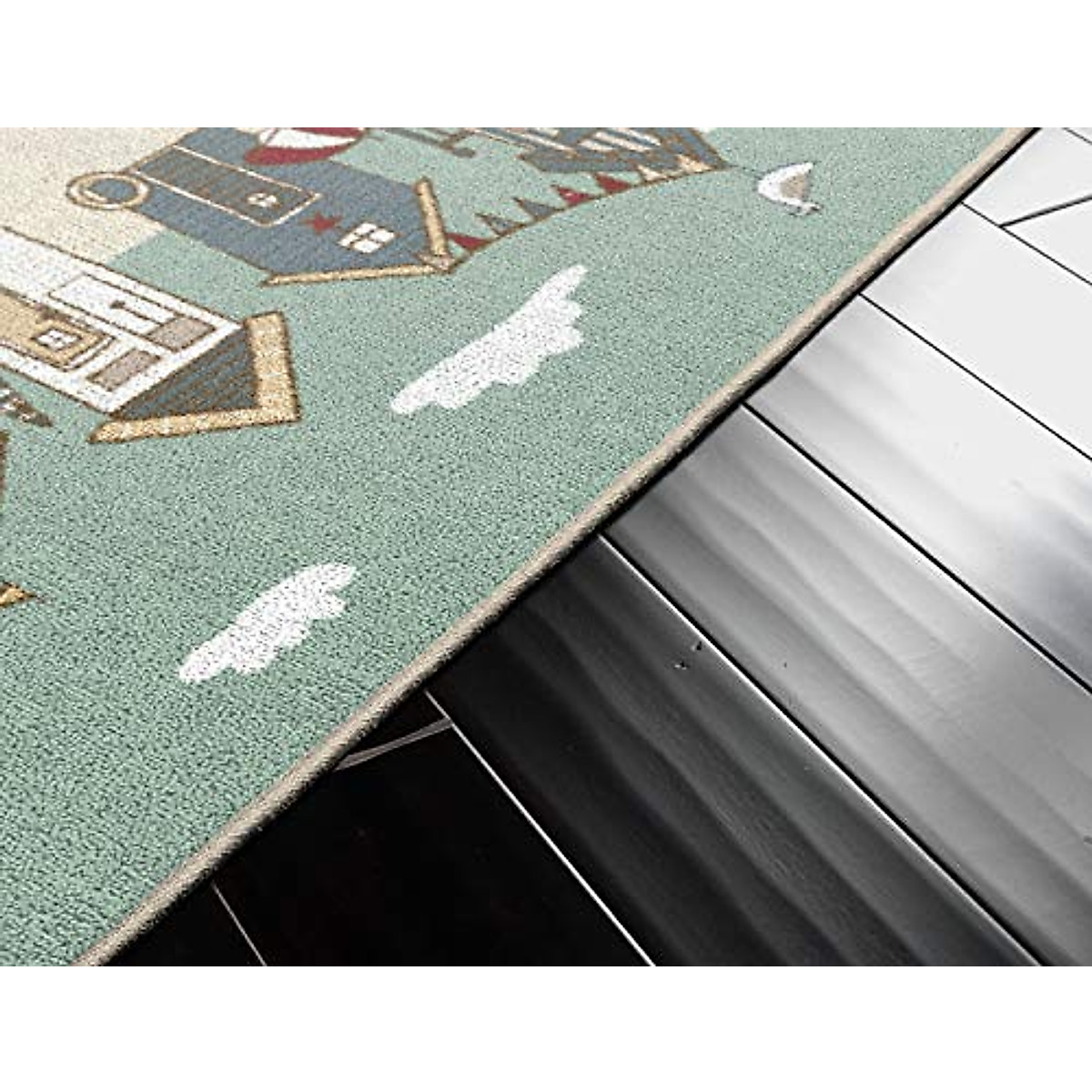 Brumlow MILLS Better at The Beach Indoor or Outdoor Area Rug for Kitchen, Bedroom Door Mat, Entryway Rug, 20" x 34"