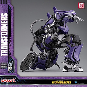 YOLOPARK Transformers Toys Shockwave PLAMO,Bumblebee The Movie,Highly Articulated 11.8 Inch No Converting Transformers Action Figures,Collectible Toys for Boys and Girls Ages 15 Year Old and Up