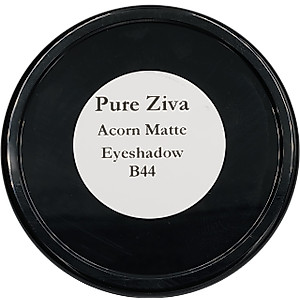 Pure Ziva Rich Dusty Rose Pink Matte Red Mauve Pressed Powder Single Vegan Eyeshadow; Talc, Paraben & Cruelty Free