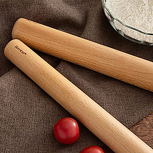 Bamber Wood Rolling Pin, 11 Inch by 1-1/5 Inch