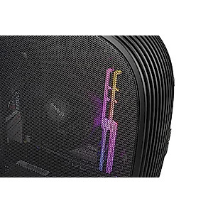 in Win B1 Mesh Mini-ITX Chassis with 200Watts 80+Gold PSU with Mesh Top Cover, Black