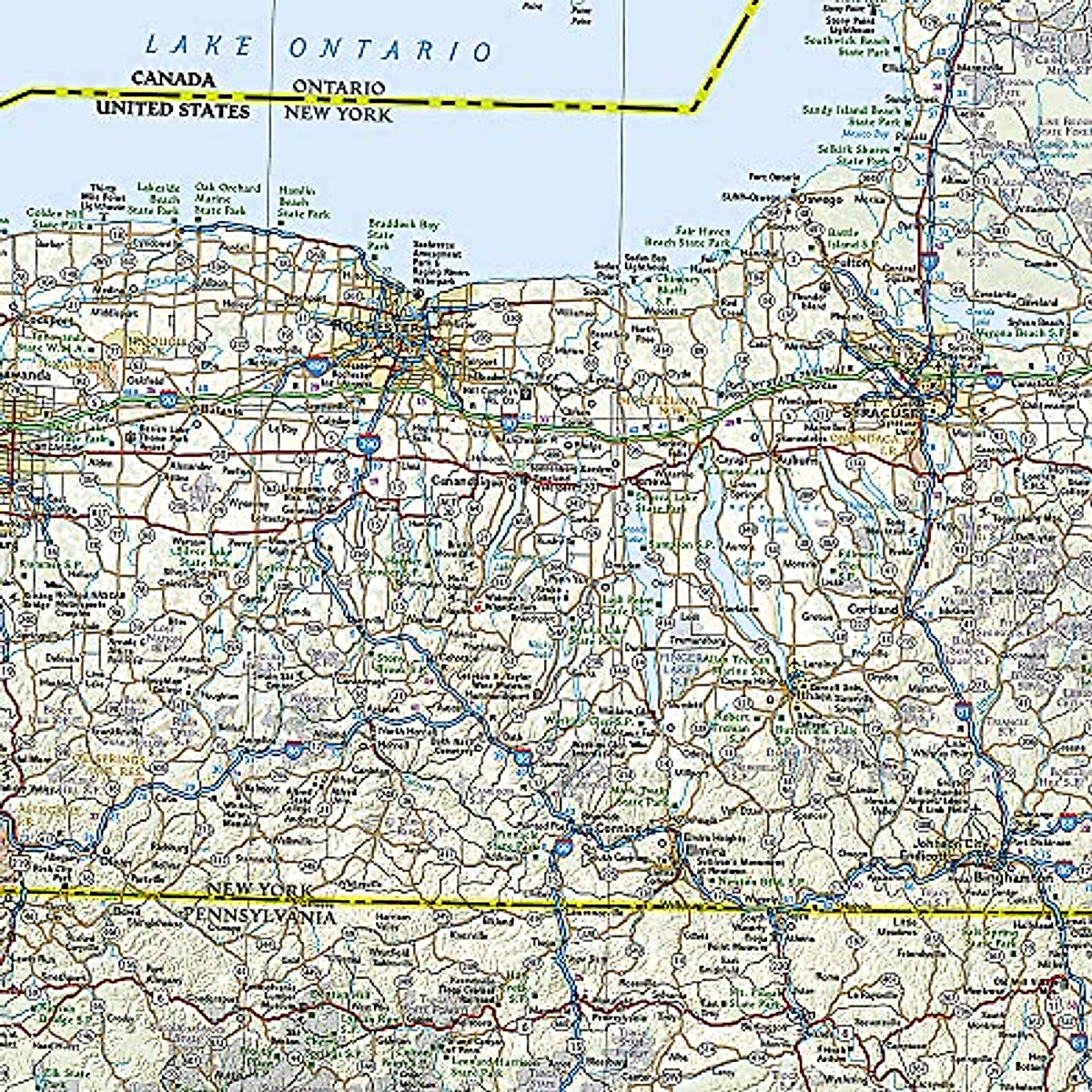 United States, Northeast Map (National Geographic Adventure Map, 3127)