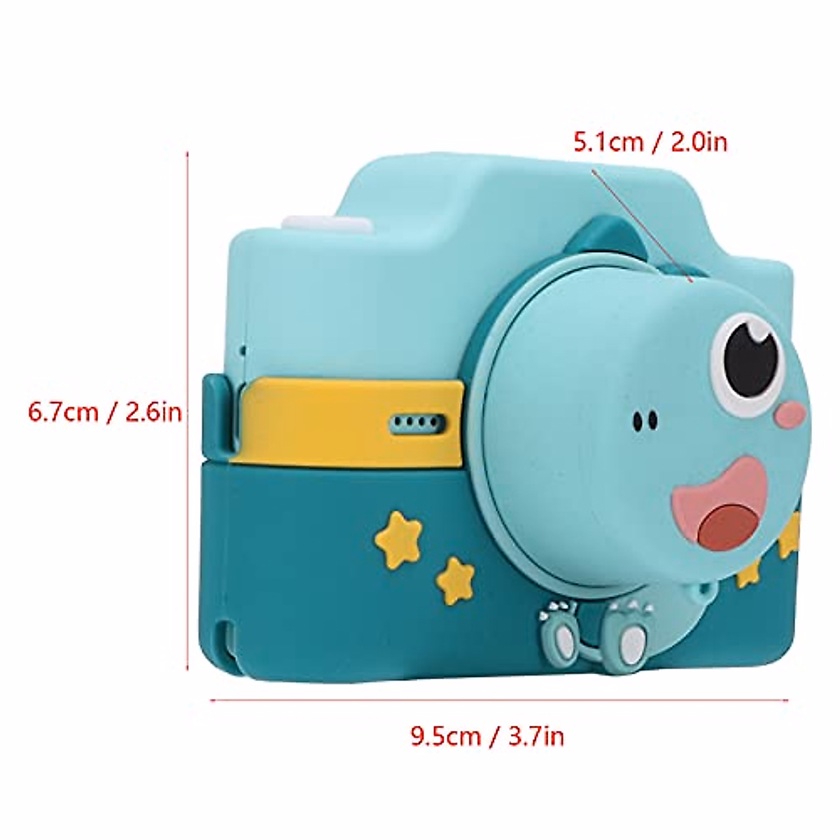 eboxer-1 Kids Selfie Camera 4800W High‑Definition Pixel Portable Toy Digital Video Cameras for Toddler