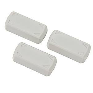 Focket Drone Battery Dust Cover, Compact TPU Waterproof Cover for Drone Battery Port 3pcs for AntiCollision (Grey)