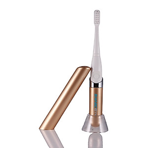 Sonicety Electric Toothbrush HI-928 Metallic Gold (Portable/Travel Size)