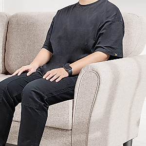 Vongrasig Loveseat Sofa 87" for Living Room, Beige