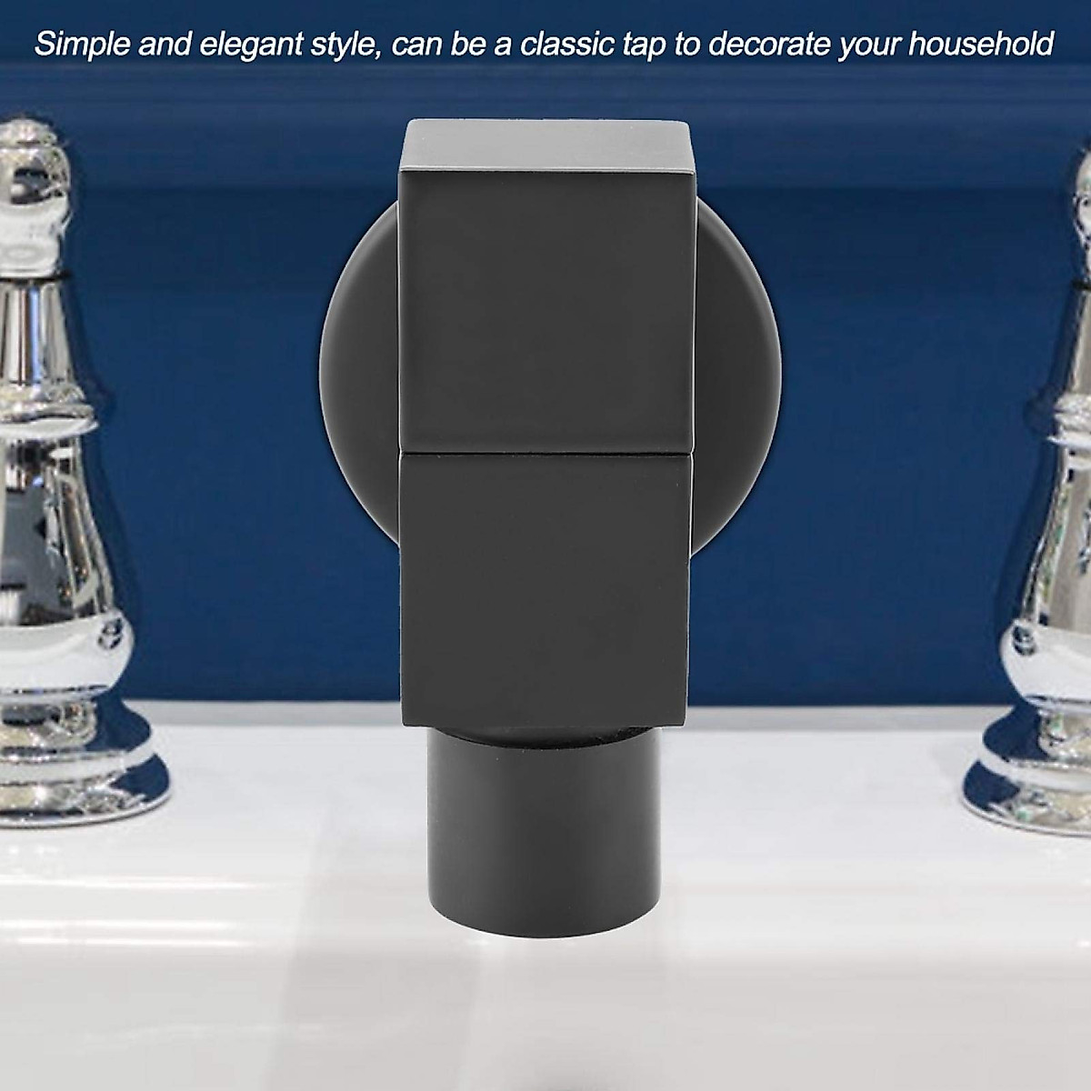 Joyzan Wall Mounted Cold Water Faucet, Single Handle Mop Pool Pond Basin Water Tap Copper Bathroom Washing Machine Lavatory Sink Mount Laundry Washbasin Garden Thread Kitchen Tub Balcony