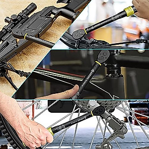 ANPUDS 1/4 Inch Drive Click Torque Wrench, 20-240 in.lb/2.3-27.1 Nm, Small Bike Torque Wrench, Lightweight 72-Tooth Dual-Direction Inch Pound Torque Wrench, MTB Mountain Road Bicycle Maintenance Tool