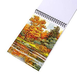 Bachmore Drawing Pad 9X12 Inch (110lb/180g), 60 Sheets, Top Spiral Bound Multi-Media for Artist Pro & Amateurs | Acrylic Art, Ink, Paint, Oil Pastels,Watercolor Mixed Media Sketch