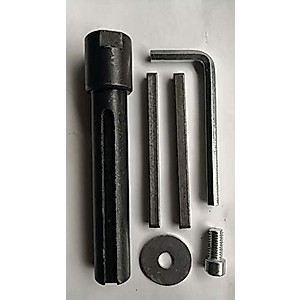 Set of 4 Pieces Non-woven Abrasive Flap Wheel P60 P120 P180 P400 fits metabo burnisher Hand Held burnishing machine also fit 5/8"-11 Thread grinder polisher (grinder collar between 41-48 MM)