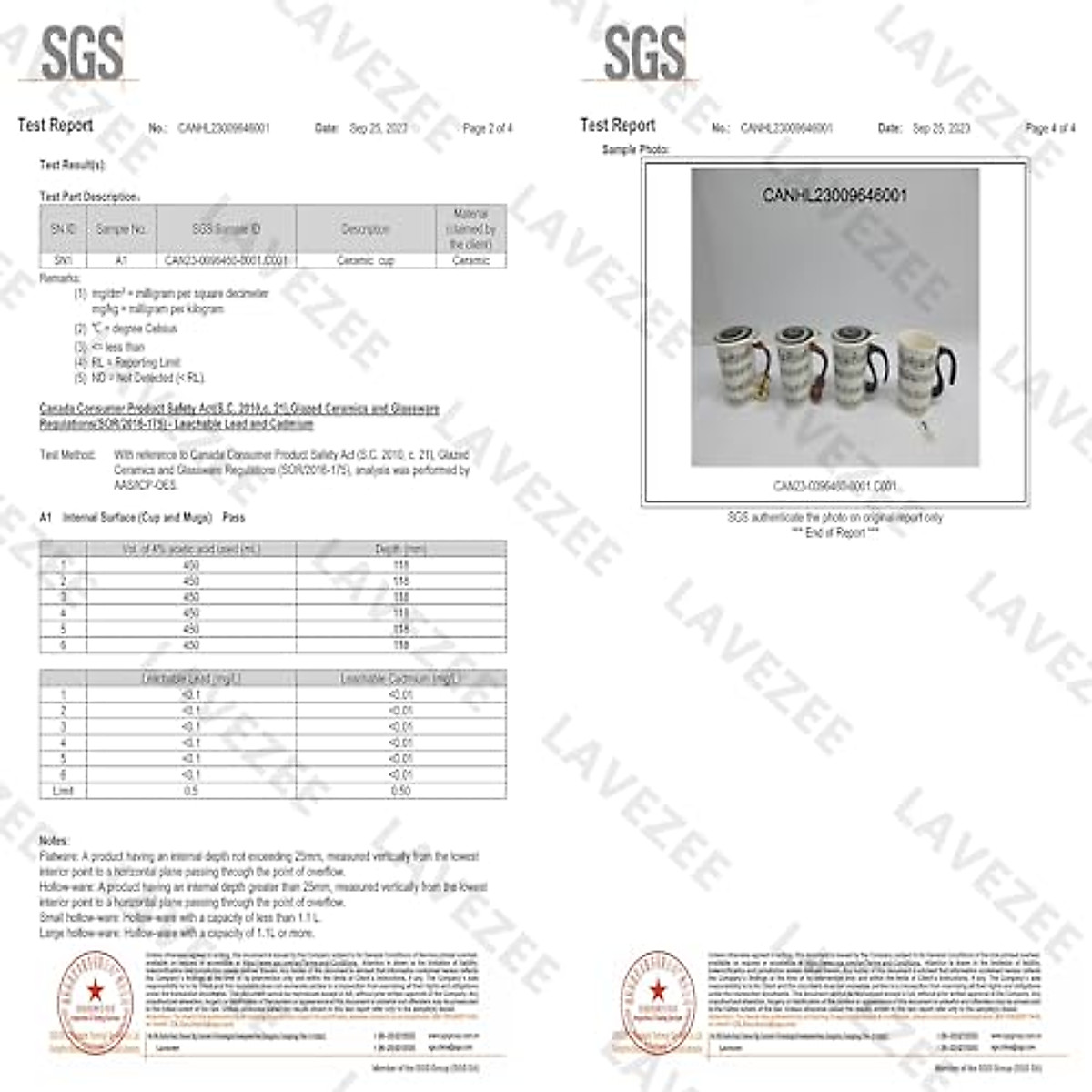 Lavezee Mug Cup With Guitar Handle And Art Musical Notes Holds 15 Oz, Tea Coffee Milk Ceramic Mug Gift For Music Lover